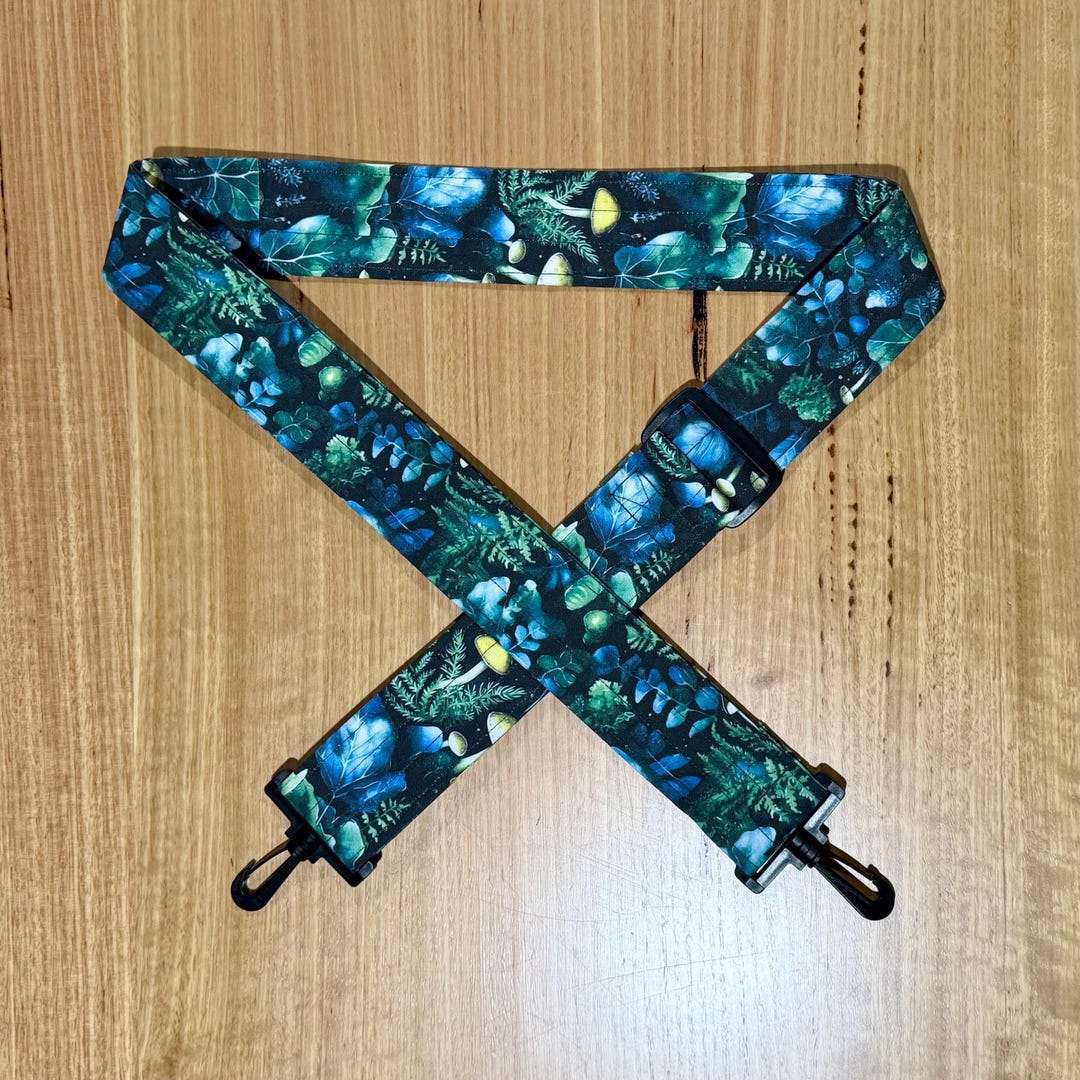 Forest Print AAC Carry Strap: Adjustable Length, 5cm Wide - Etsy