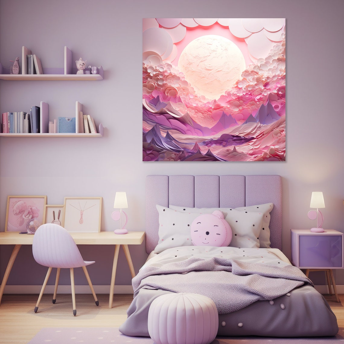 Wall Art for Girls Bedroom Decor for Kids Art Prints for Kids Bedroom ...