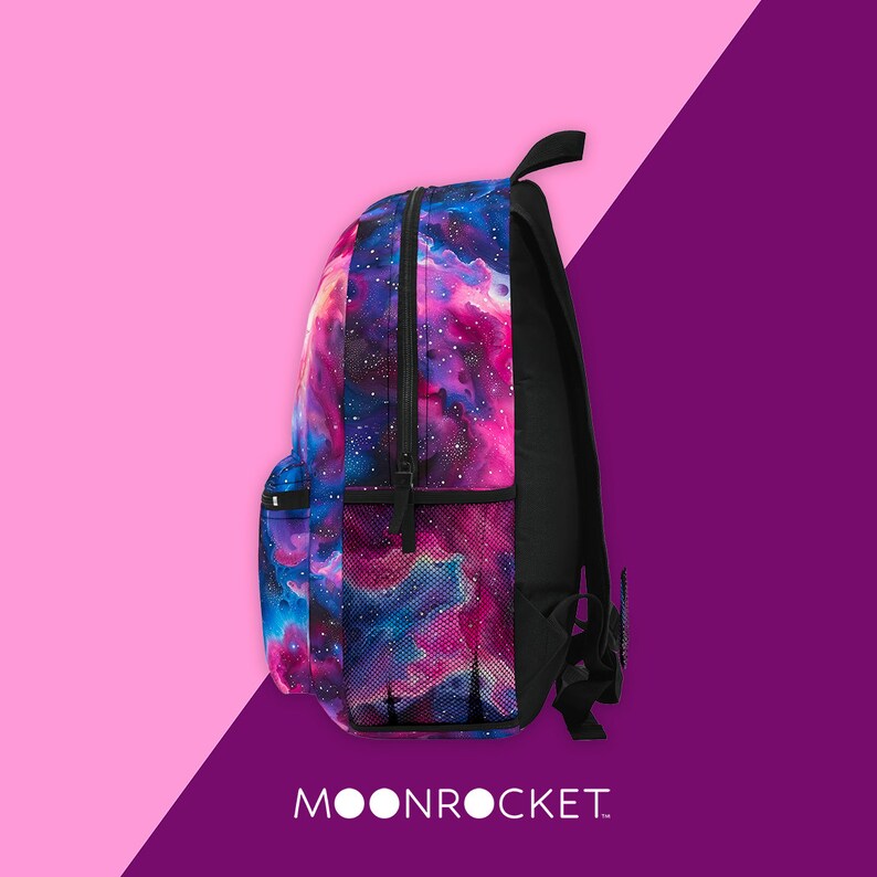 Galaxy Backpack for Girls With Galaxy Stars and Space Design for Kids ...