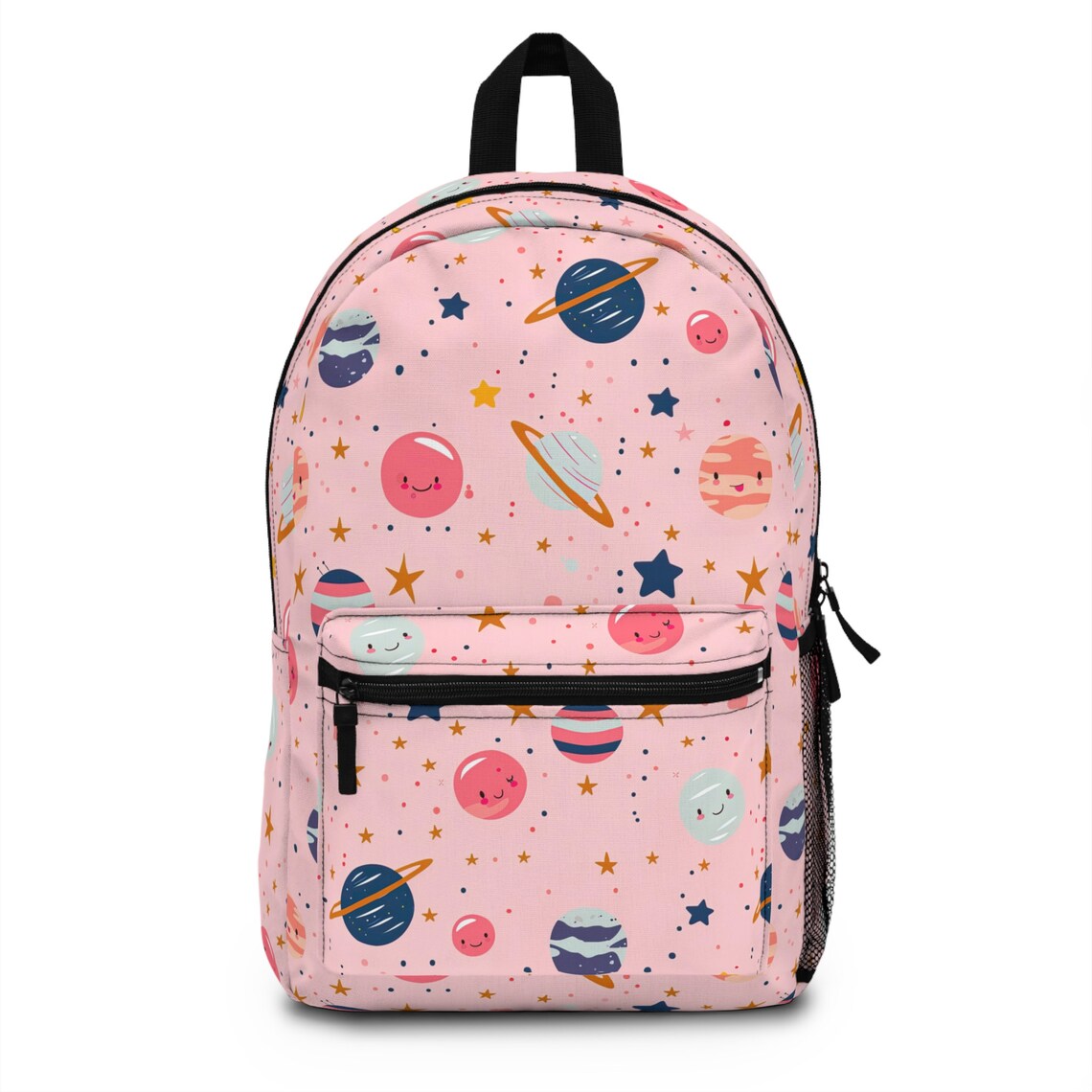 Girls Backpack With Planets and Space Design for Kids School Backpack ...