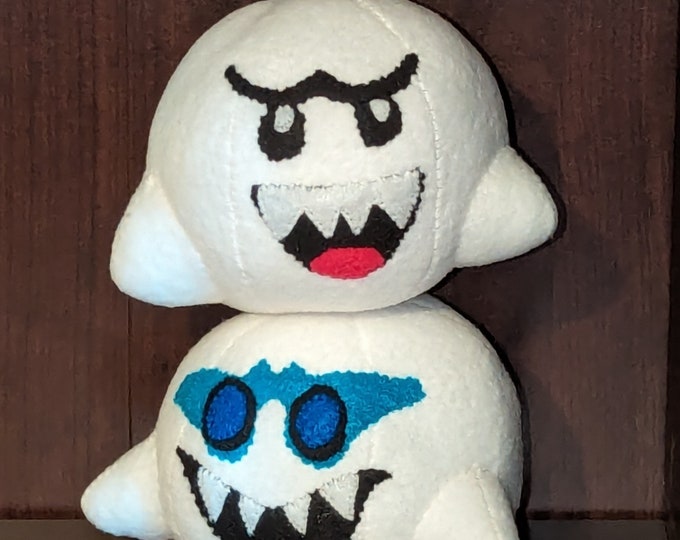 Super Mario Boo Plush - Etsy