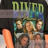 River Phoenix Short Sleeve Famous Shirt Men and Women Softstyle T-shirt ...