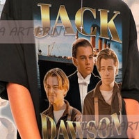 JACK DAWSON TEES / Jack Dawson Vintage Shirt / Jack Dawson 90s Tshirt ...