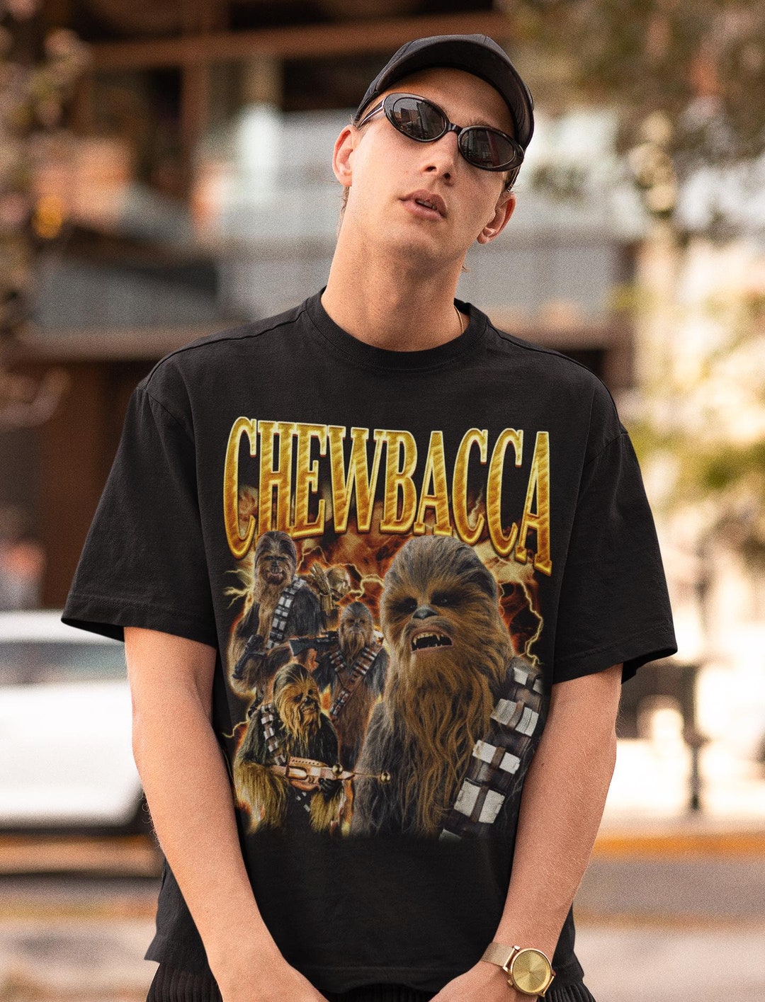 CHEWBACCA T SHIRT - Chewbacca Shirt,star Wars Merch,disney Shirt ...