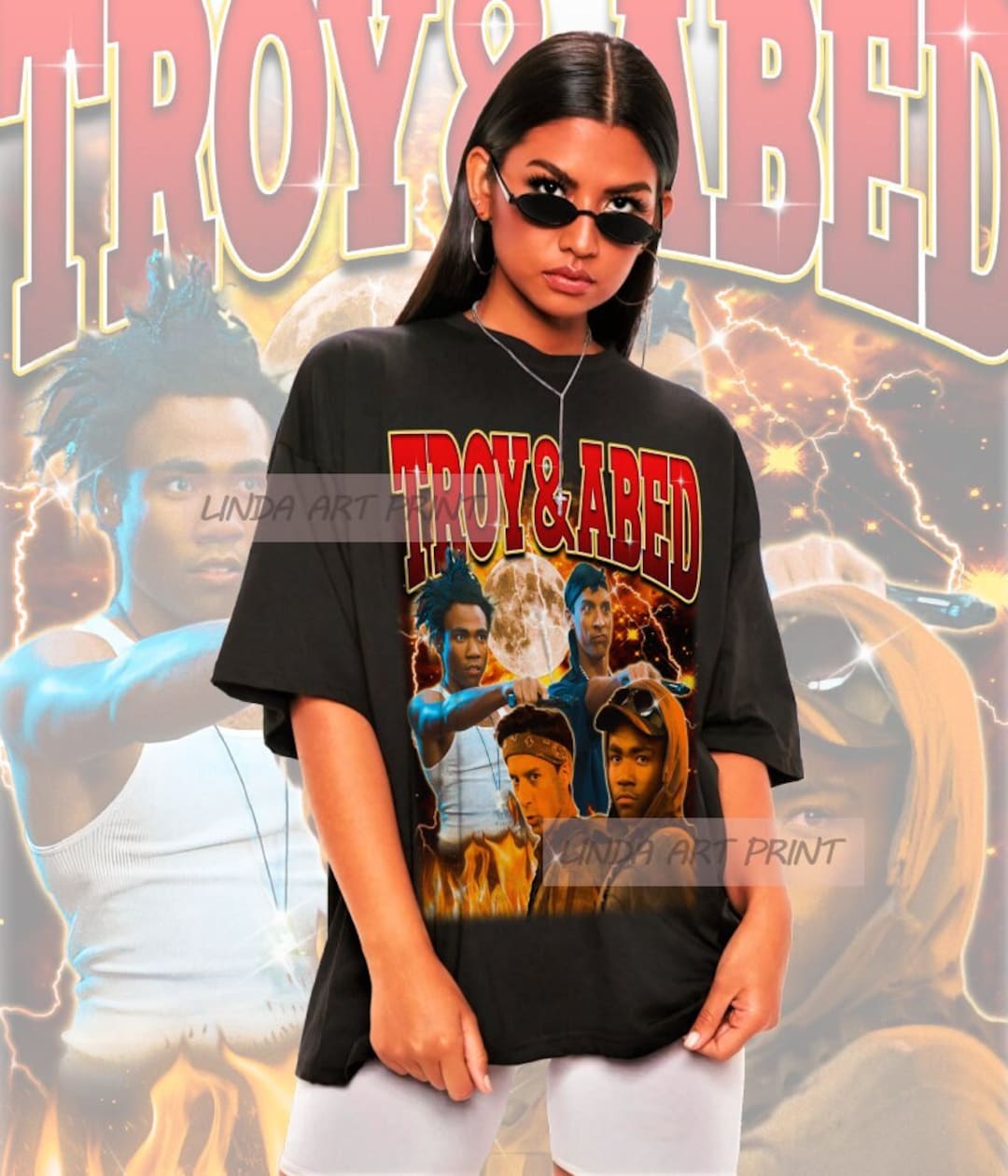 Retro Troy and Abed Shirt - Troy and Abed in the Morning Shirt,the ...