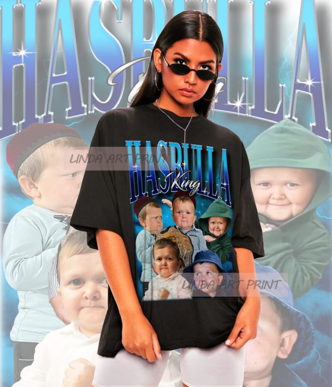 Retro Hasbulla Shirt -hasbulla Tshirt,hasbulla Crewneck,hasbulla ...