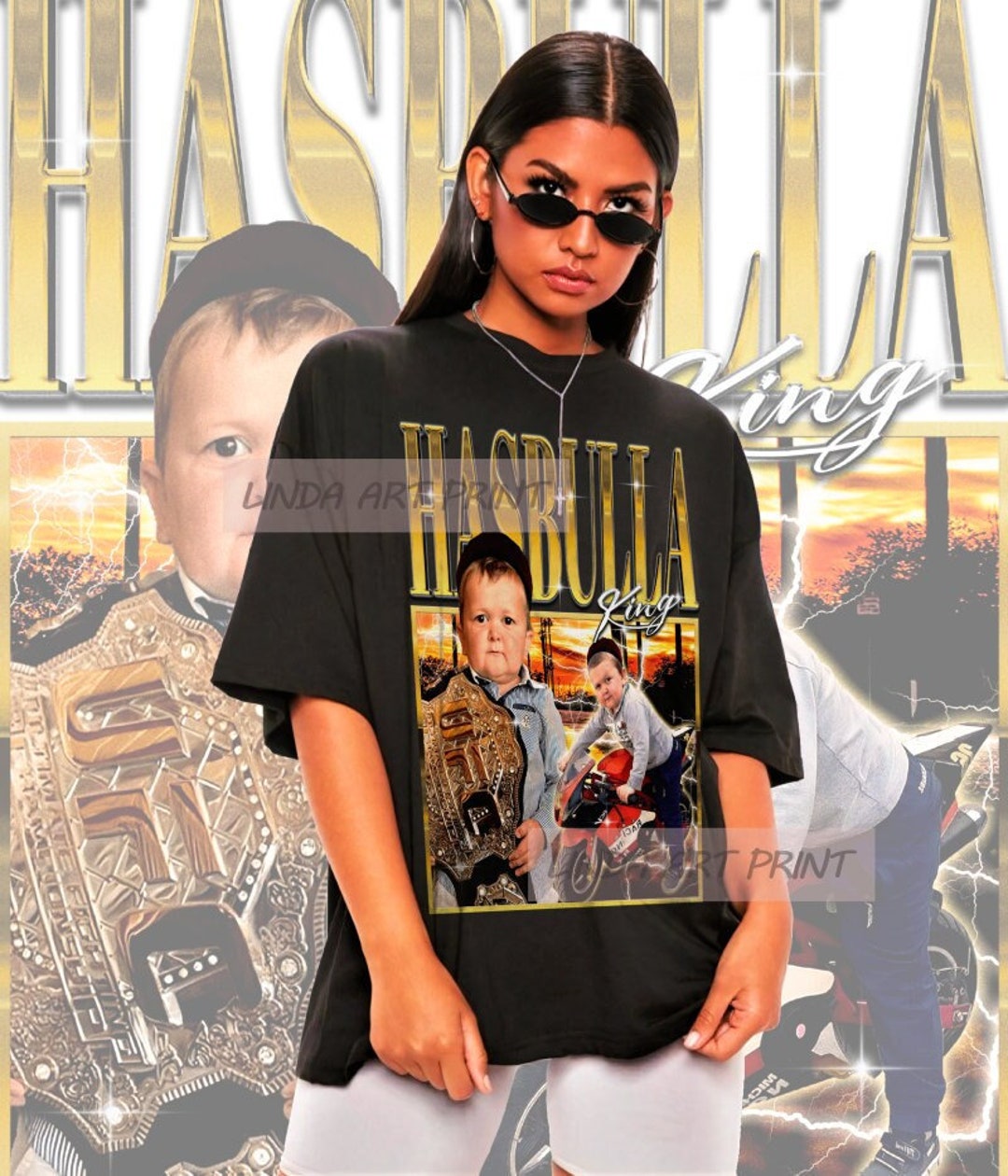 Retro Hasbulla Shirt -hasbulla Tshirt,hasbulla Crewneck,hasbulla ...
