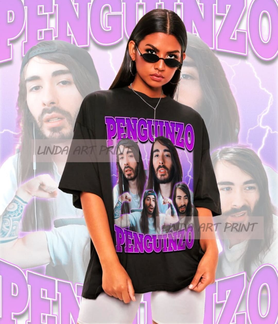 Retro Penguinz0 Shirt - Moistcr1tikal Shirt,penguinzo Shirt,charles ...