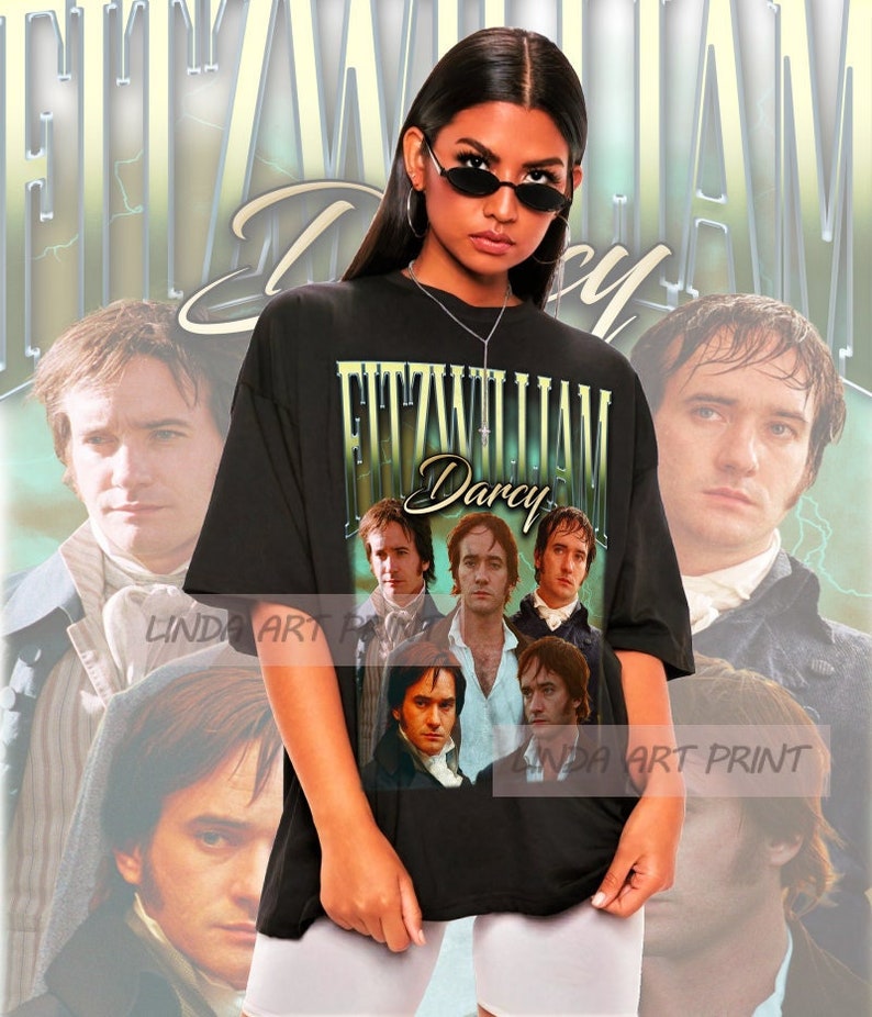 Retro Fitzwilliam Darcy Shirt - Fitzwilliam Darcy Tshirt,fitzwilliam ...
