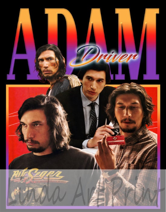 Retro Adam Driver Shirt Adam Driver T-shirt,adam Driver T Shirt,adam ...