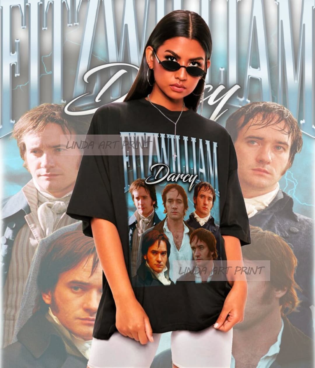 Retro Fitzwilliam Darcy Shirt - Fitzwilliam Darcy Tshirt,fitzwilliam ...