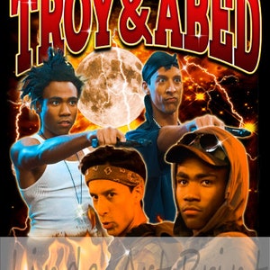 Retro Troy and Abed Shirt - Troy and Abed in the Morning Shirt,the ...