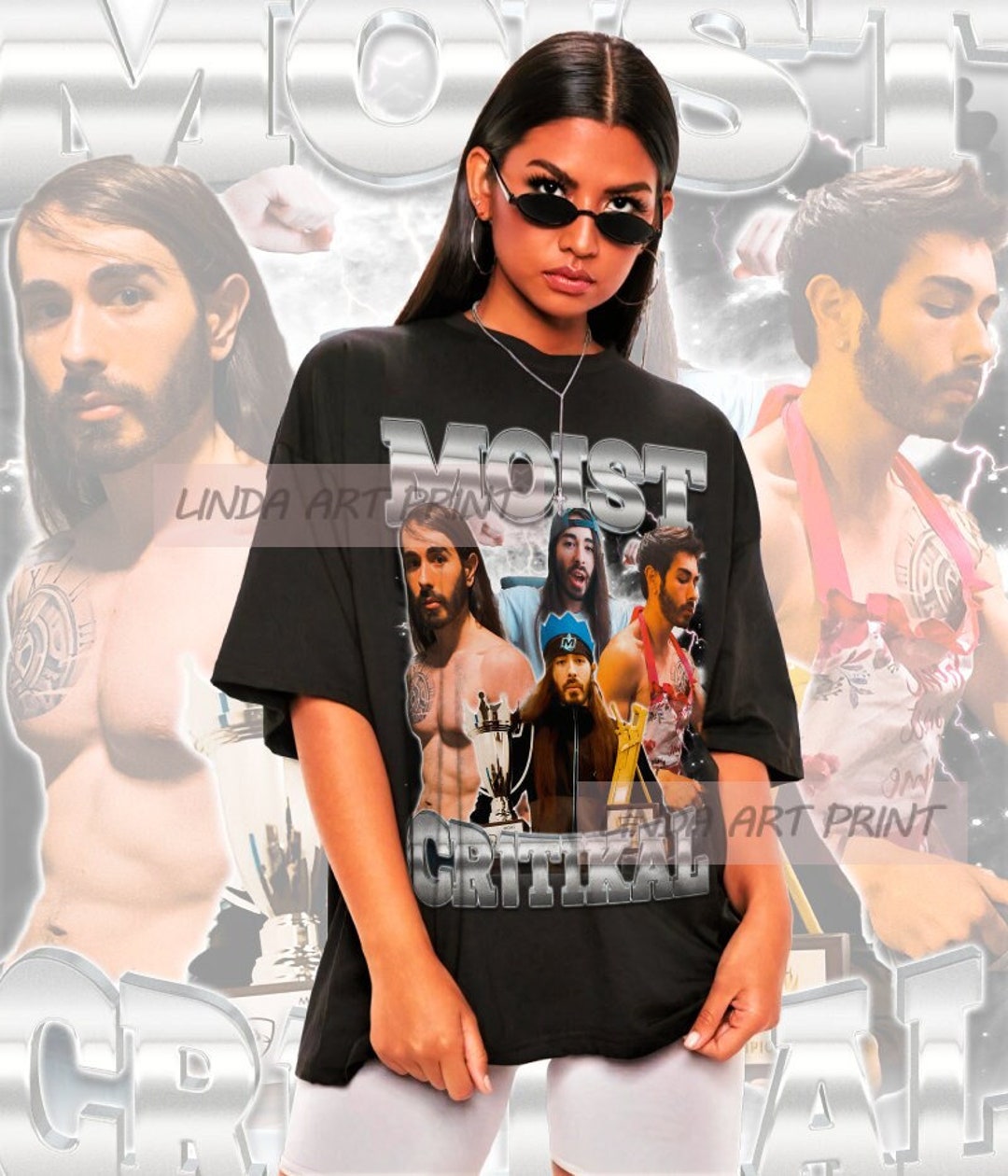 Retro Moist Cr1tikal Shirt -penguinz0 Merch,penguinzo Shirt,charles ...