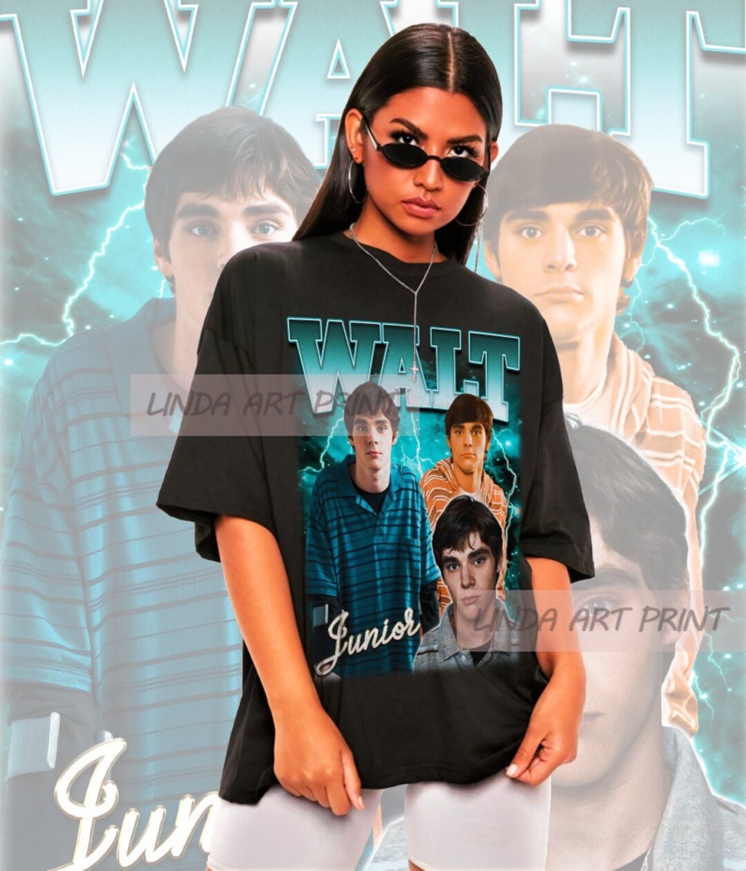 Retro Walt Junior Shirt -walt Junior Tshirt,walt Junior T Shirt,walt ...