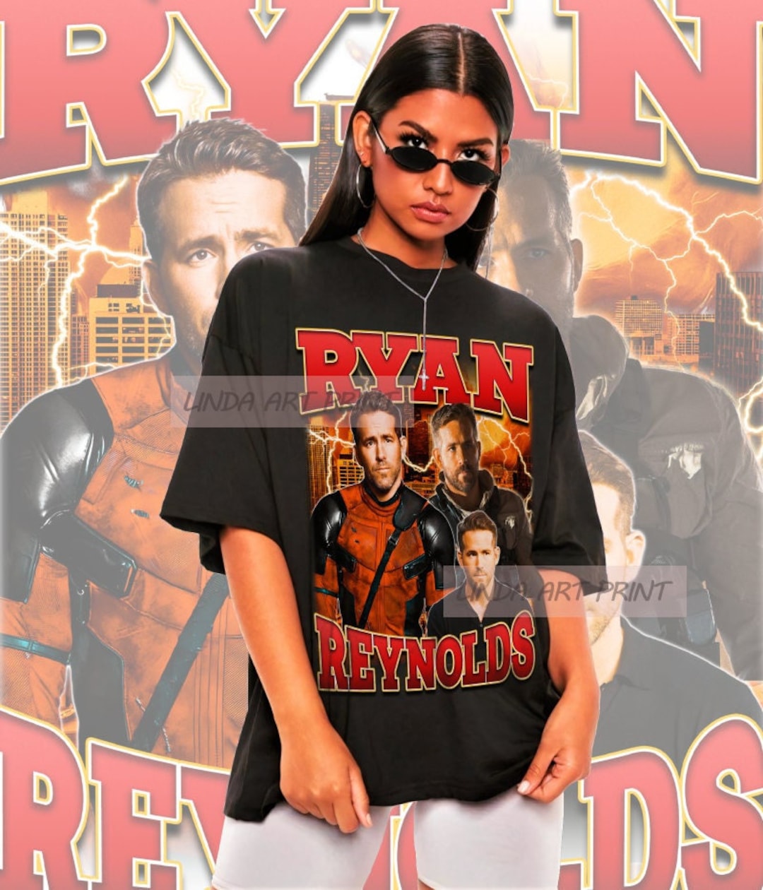 Retro Ryan Reynolds Shirt -ryan Reynolds Merch,ryan Reynolds Tshirt ...