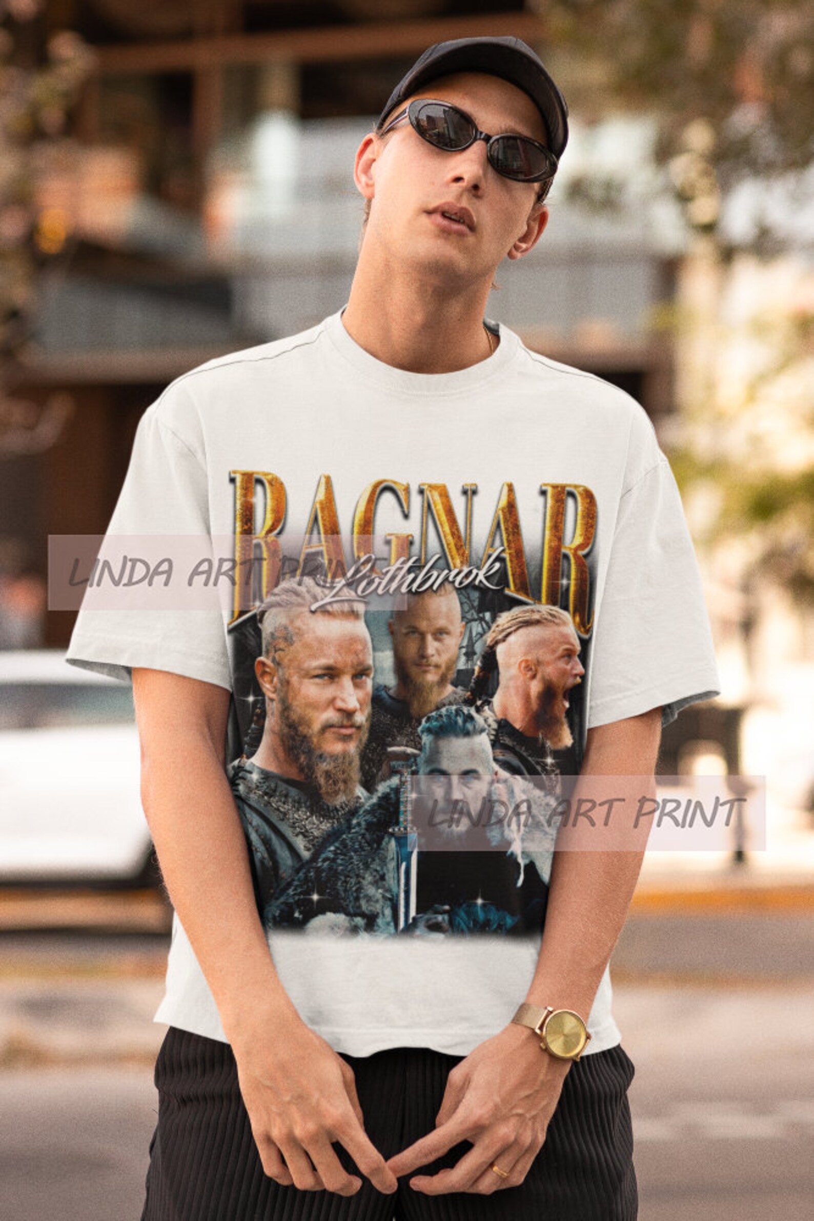 Retro Ragnar Lothbrok Shirt - Ragnar Lothbrok Tshirt,ragnar Lothbrok T ...