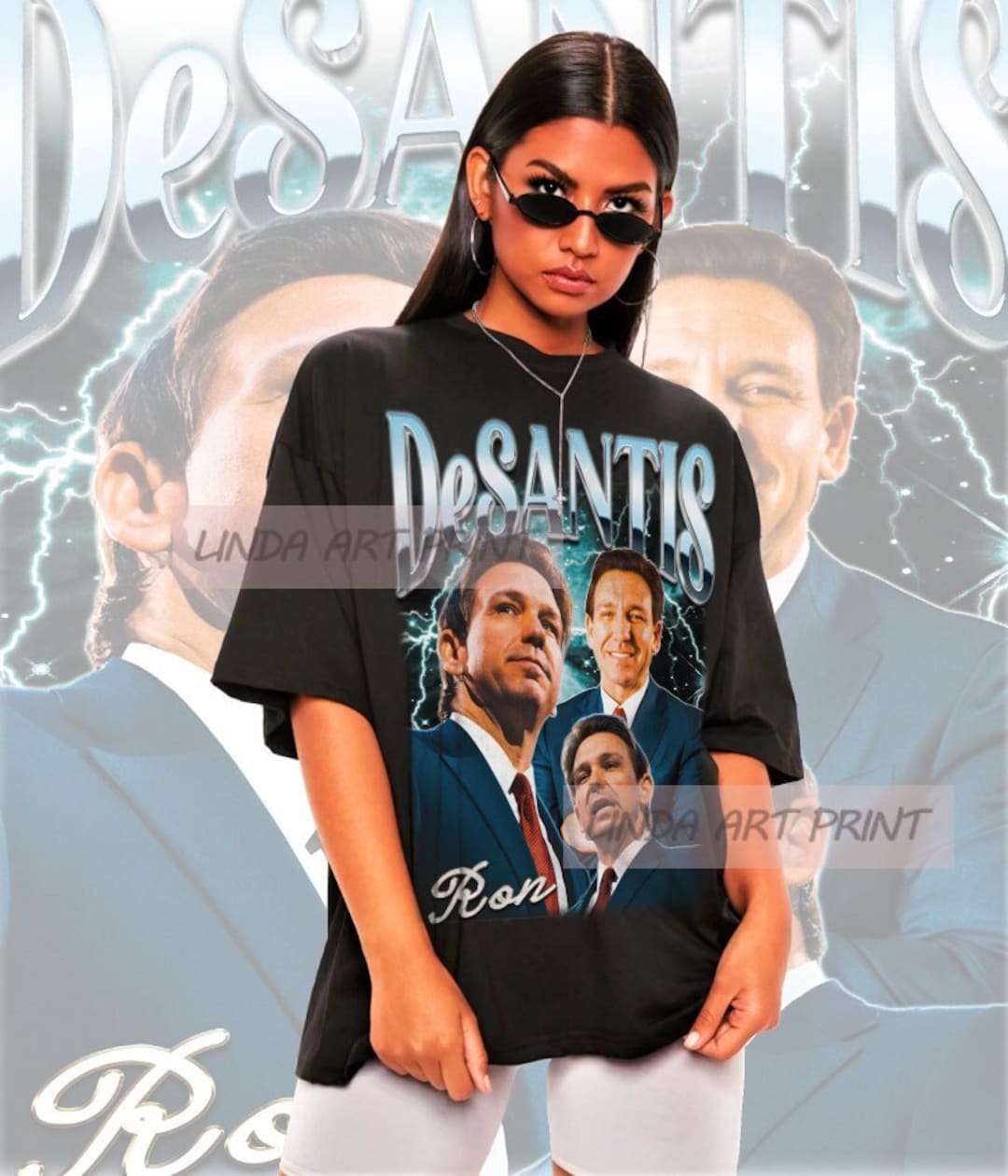Retro Ron Desantis Shirt - Ron Desantis Tshirt,ron Desantis T-shirt,ron ...