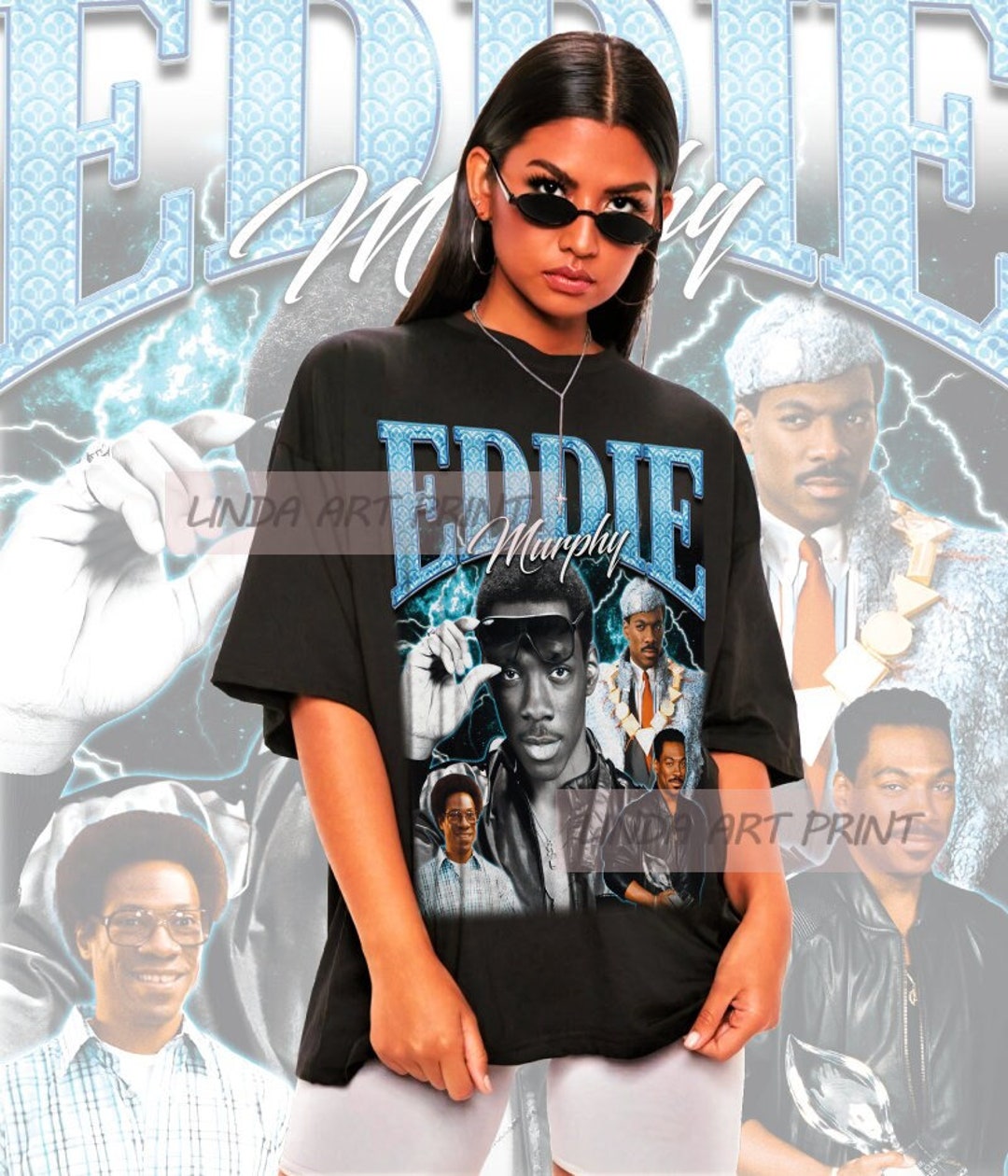 Retro Eddie Murphy Shirt - Eddie Murphy Tshirt,eddie Murphy T-shirt ...