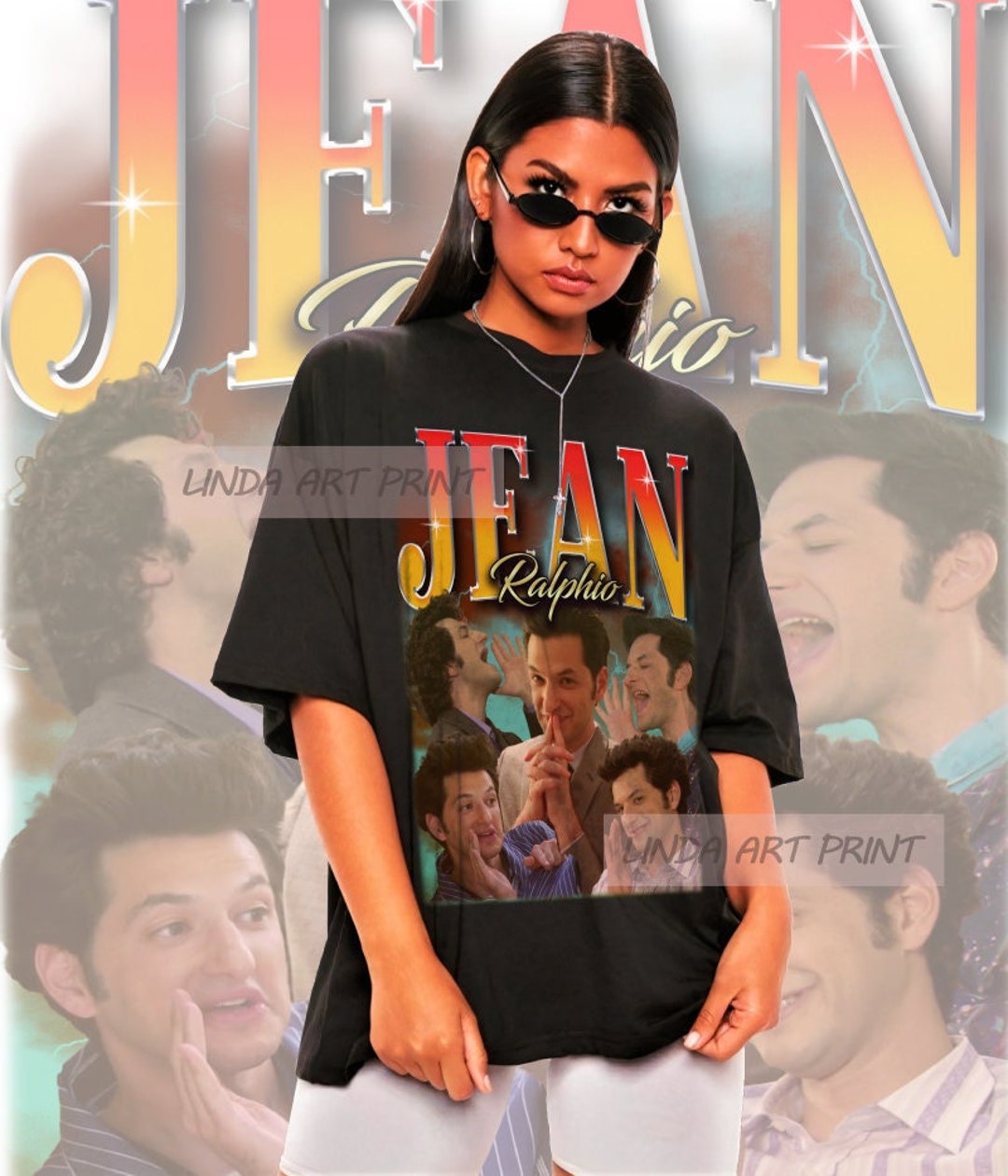 Retro Jean Ralphio Shirt - Jean Ralphio Tshirt,jean Ralphio T-shirt ...