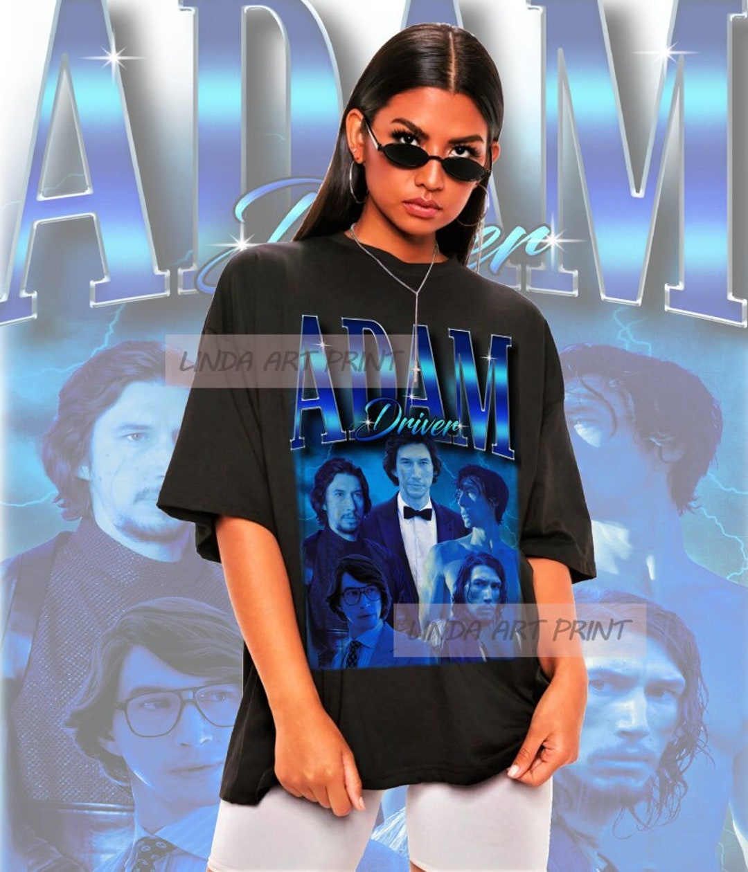 Retro Adam Driver Shirt - Adam Driver T-shirt,adam Driver T Shirt,adam ...