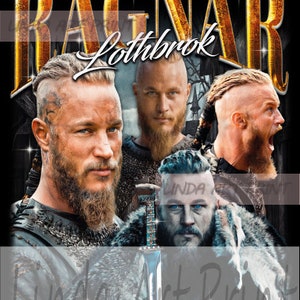 Retro Ragnar Lothbrok Shirt - Ragnar Lothbrok Tshirt,ragnar Lothbrok T ...