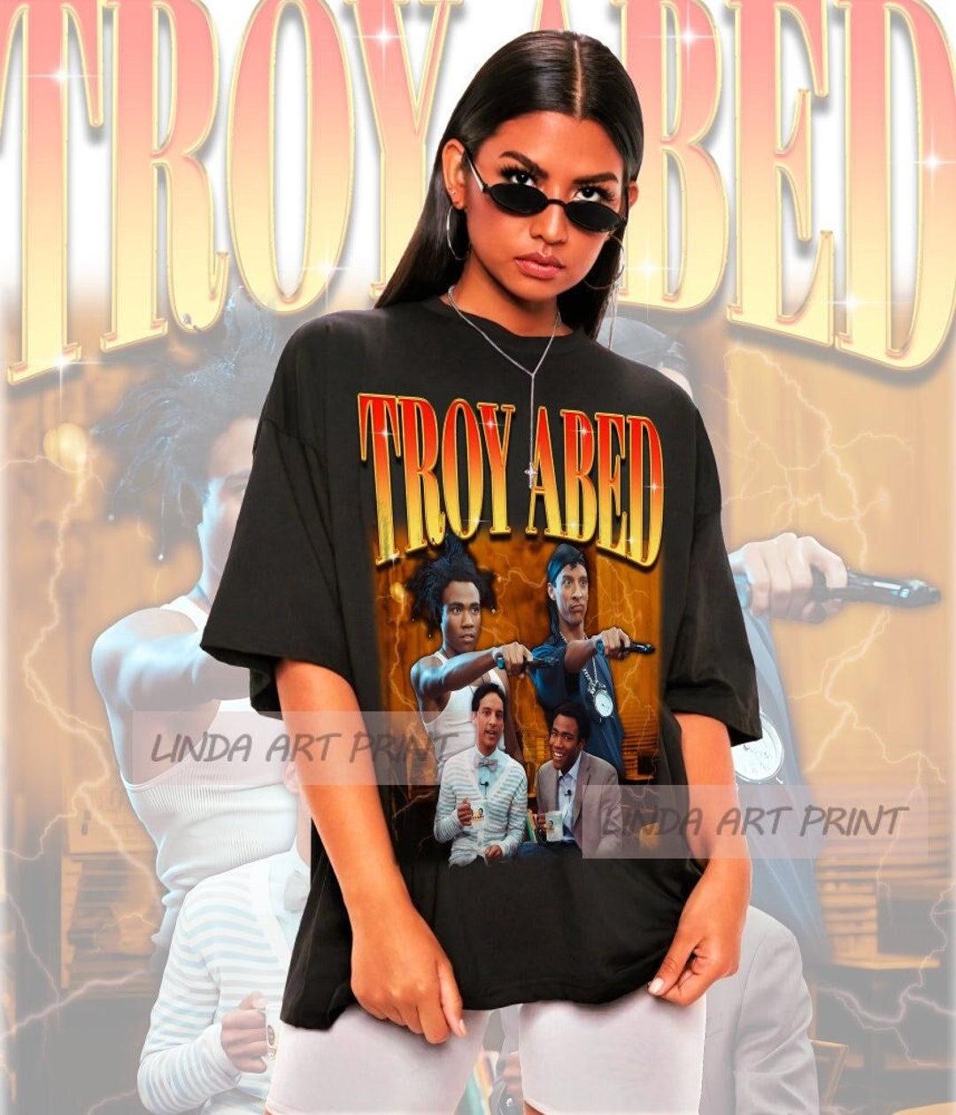 Retro Troy and Abed Shirt - Troy and Abed in the Morning Shirt,the ...