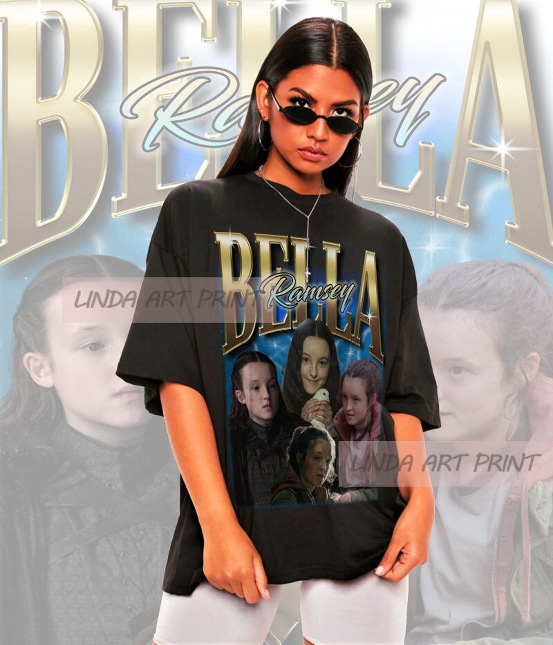 Retro Bella Ramsey Shirt -bella Ramsey Hoodie,bella Ramsey Tshirt,bella ...