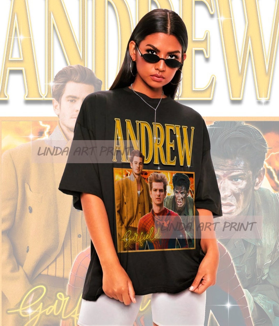 Retro Andrew Garfield Shirt - Andrew Garfield Tshirt,andrew Garfield ...