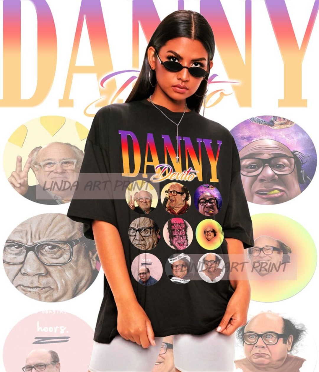 Limited Retro Danny Devito Shirt - Danny Devito Tshirt,danny Devito T ...