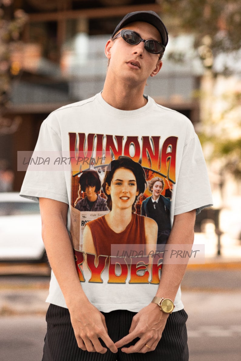 Retro Winona Ryder Shirt - Winona Ryder T-shirt,winona Ryder Tshirt ...