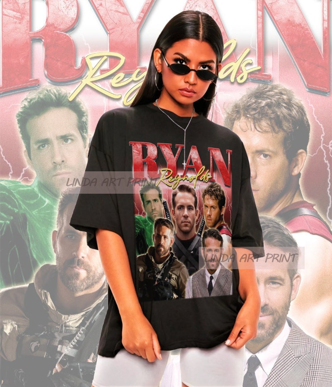 Retro Ryan Reynolds Shirt -ryan Reynolds Merch,ryan Reynolds Tshirt ...