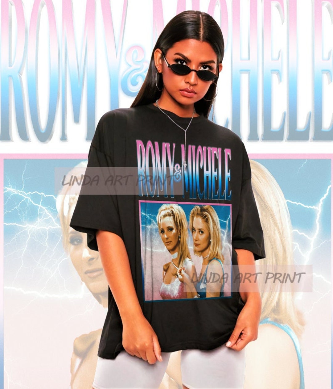 Retro Romy and Michele Shirt - Romy and Michele T Shirt,romy and ...