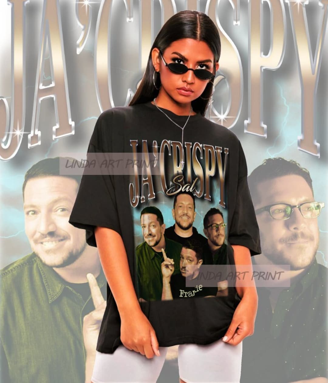 Retro Ja Crispy Sal Shirt - Sal Vulcano Shirt,sal Vulcano Tshirt,sal ...