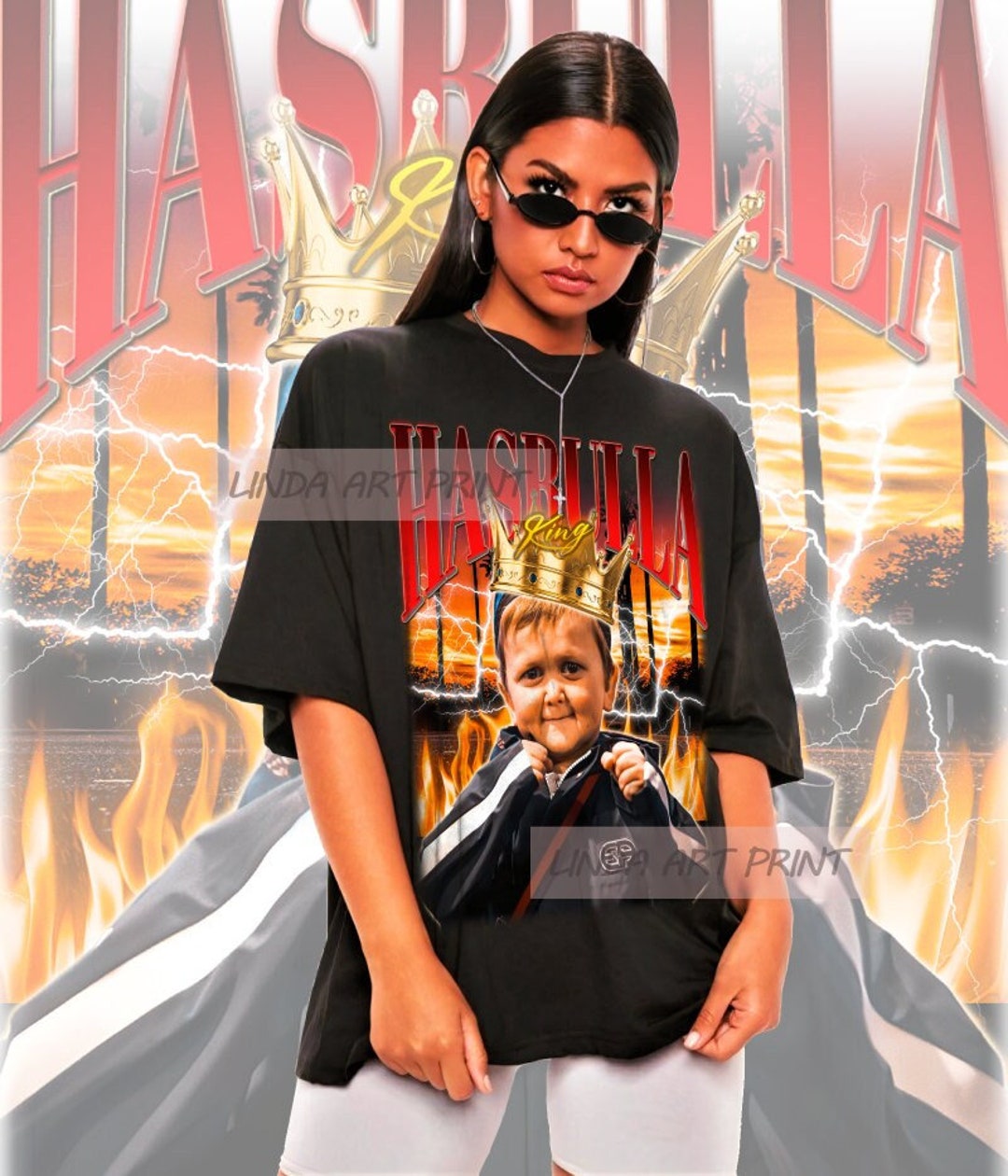 Retro Hasbulla Shirt -hasbulla Tshirt,hasbulla Crewneck,hasbulla ...