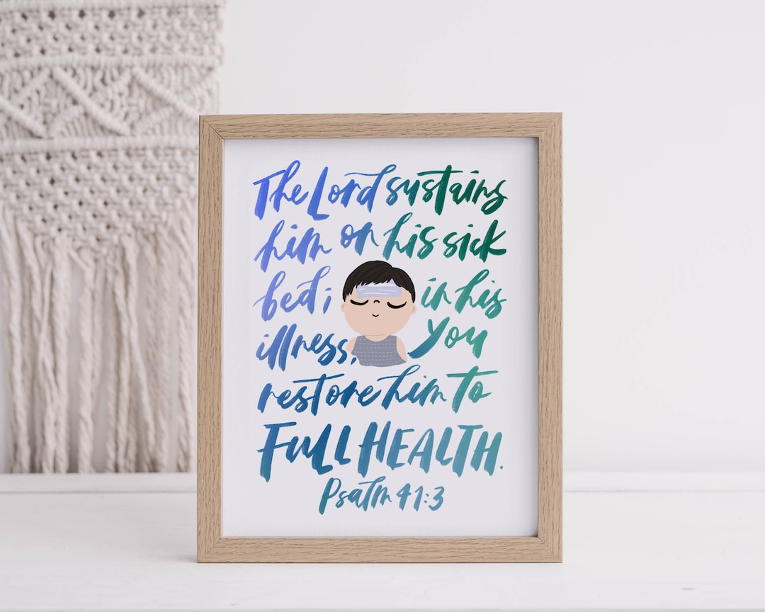 Restore to Full Health - English, Printable Poster A4 - Etsy