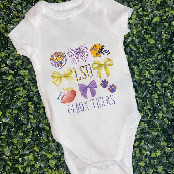 Lsu Baby - Etsy