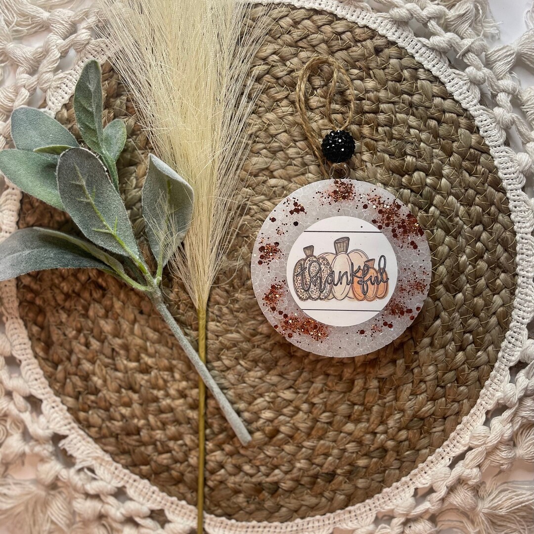 Car Freshie I Thankful I Pumpkins I Fall I Car Air Freshener - Etsy