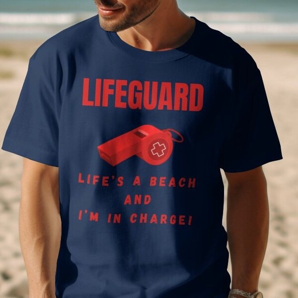 Lifeguard Boss Shirt - Etsy