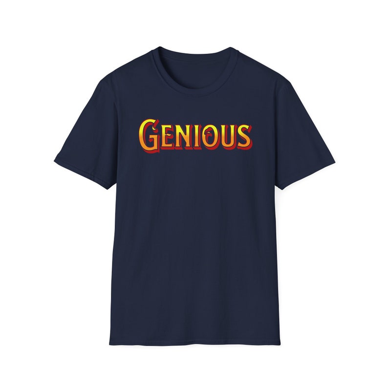 Funny Genius Shirt, Language Humor Tee, Gift for Teacher, Humorous ...