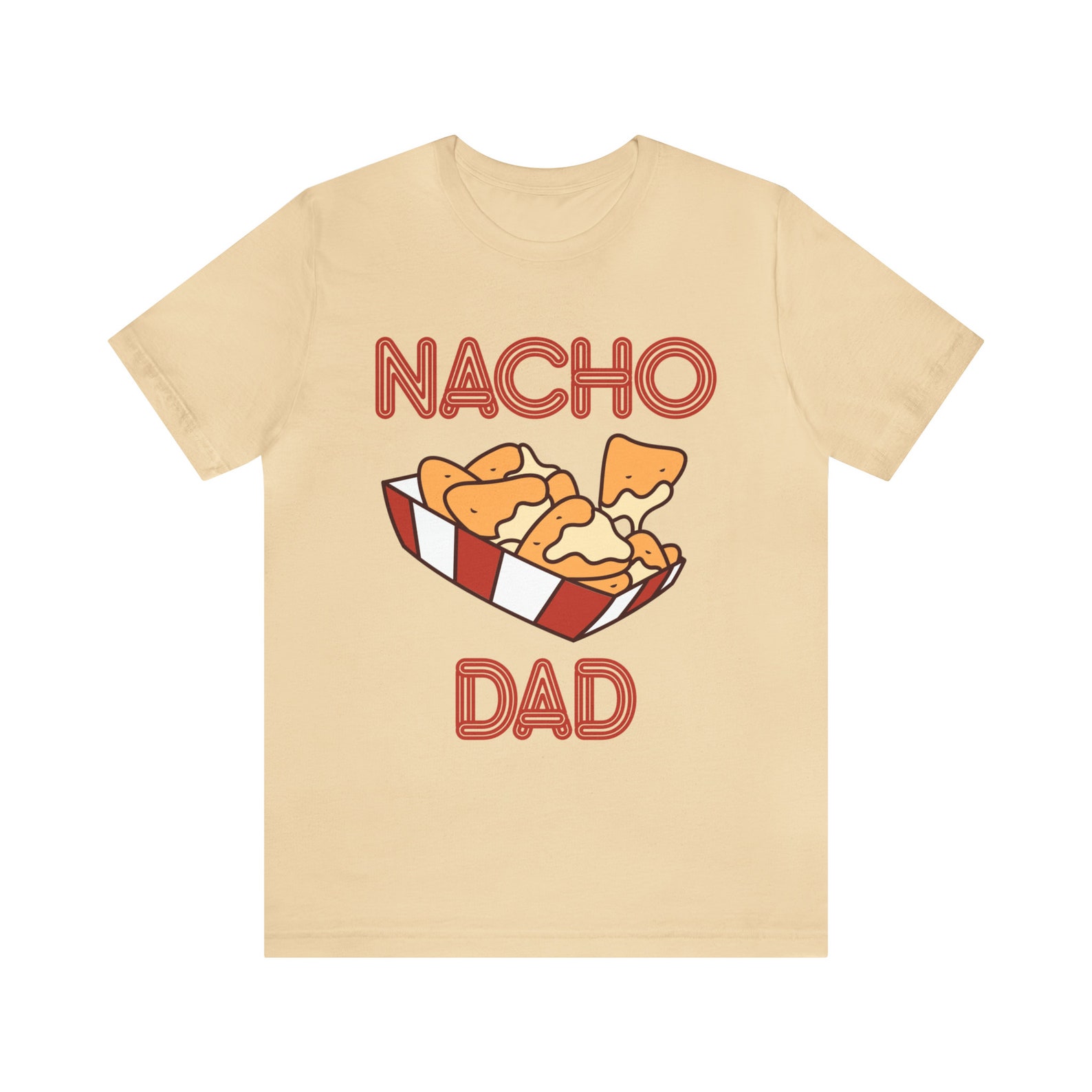 Dad Joke T-shirt Nacho Dad, Nachos Shirt, Funny Retro Style Tee Gift ...