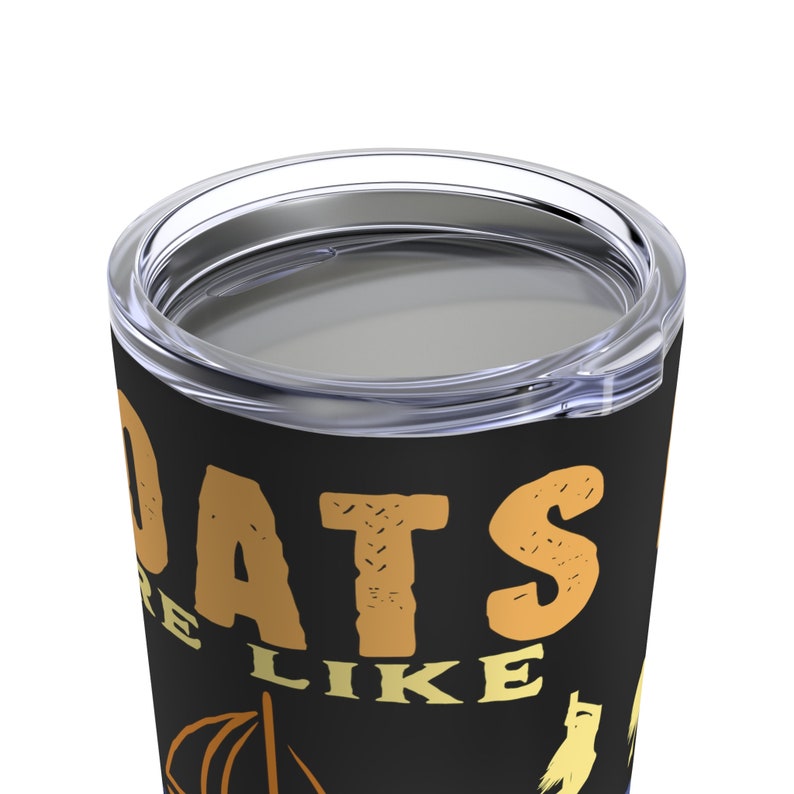 Large Insulated Drinking Cup With Lid, Funny Boater Cup, Vacuum ...