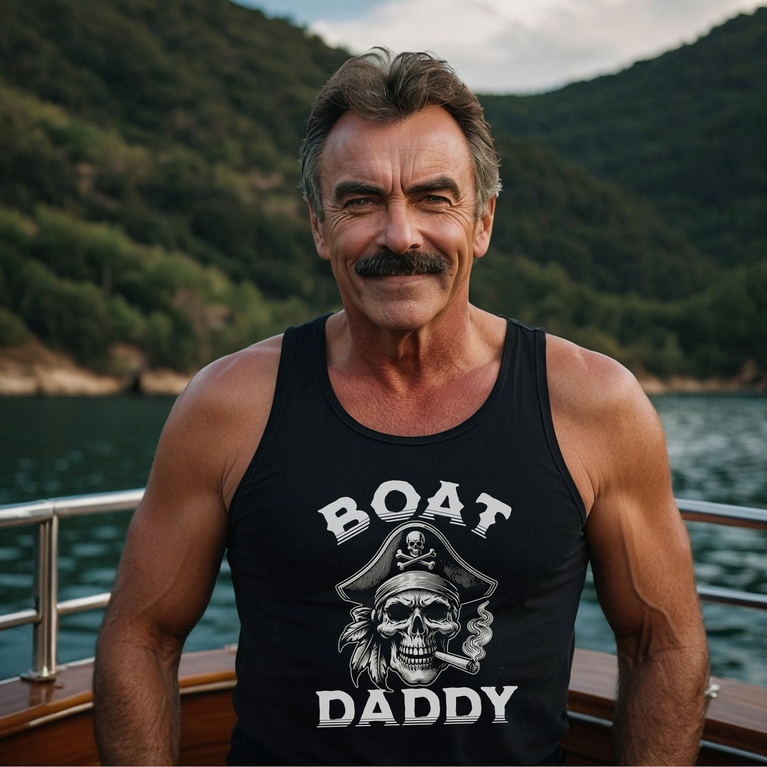Unisex Boat Daddy Tank, Gift for Boat Captain, Funny Retiree Shirt, 420 ...