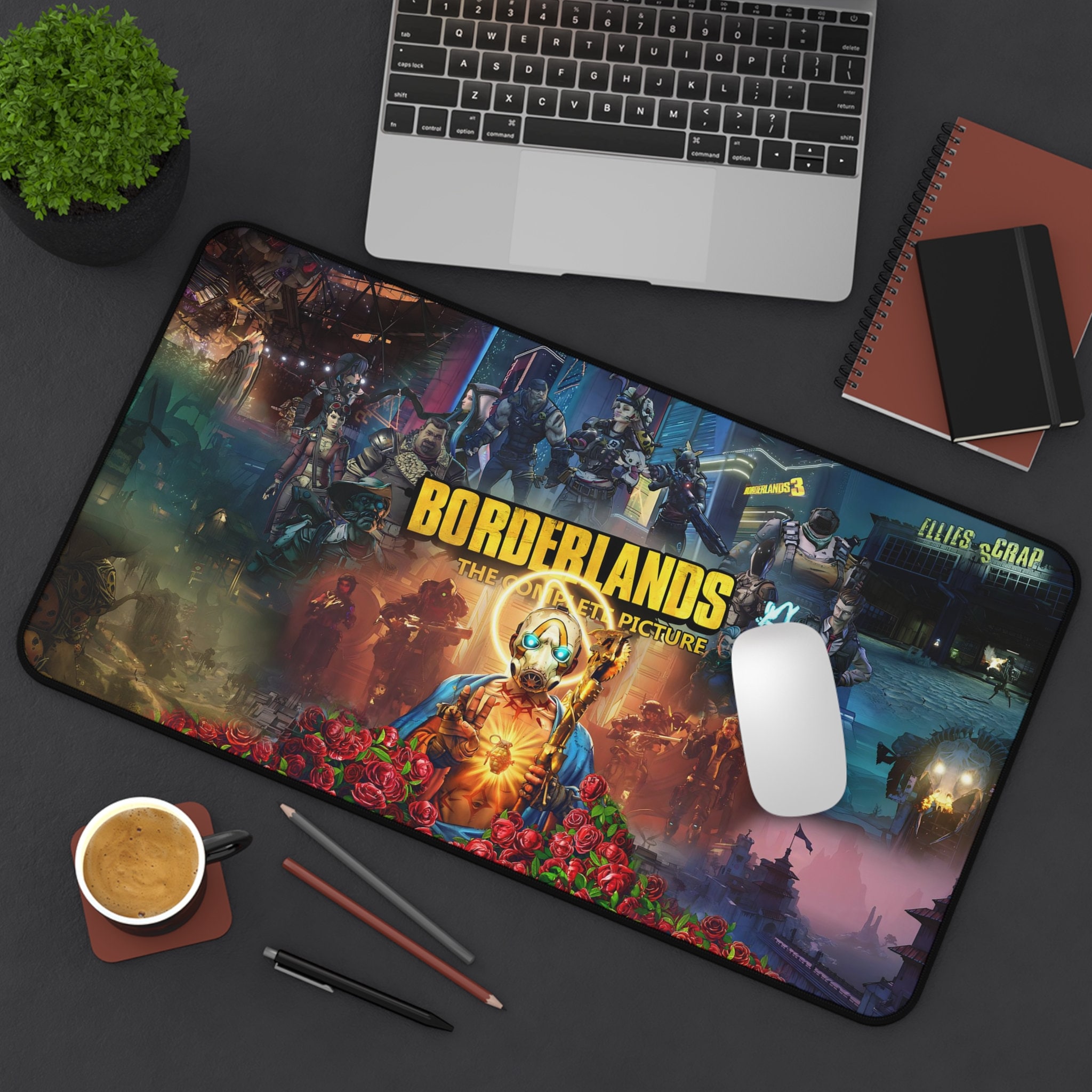 Borderlands 3 Mousepad Borderlands Desk Mat Anime Desk Mat Gift for ...