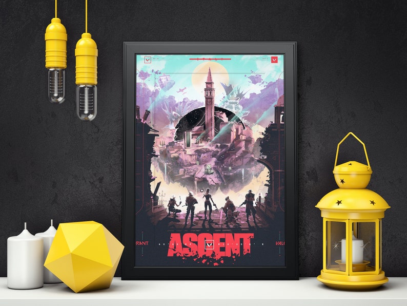 2023 Valorant Maps Poster Reyna Jett Valorant Gaming - Etsy