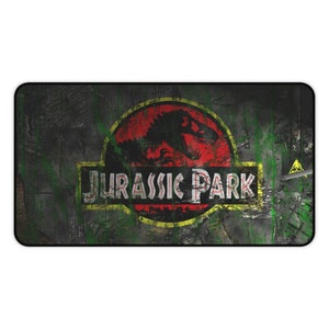 Jurassic Park Mousepad 2 Movie Desk Mat Anime Desk Mat Gift for Gamer ...