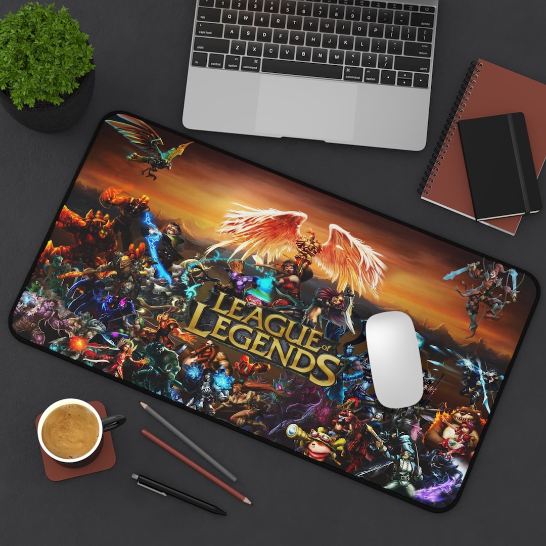 League of Legends Champions Mousepad | Dynamic Gaming Desk Mat for Lol ...