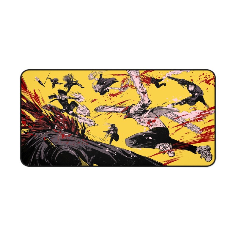 Chainsaw Man Denji Mouse Pad Chainsaw Man Power Desk Mat Gift for Gamer ...
