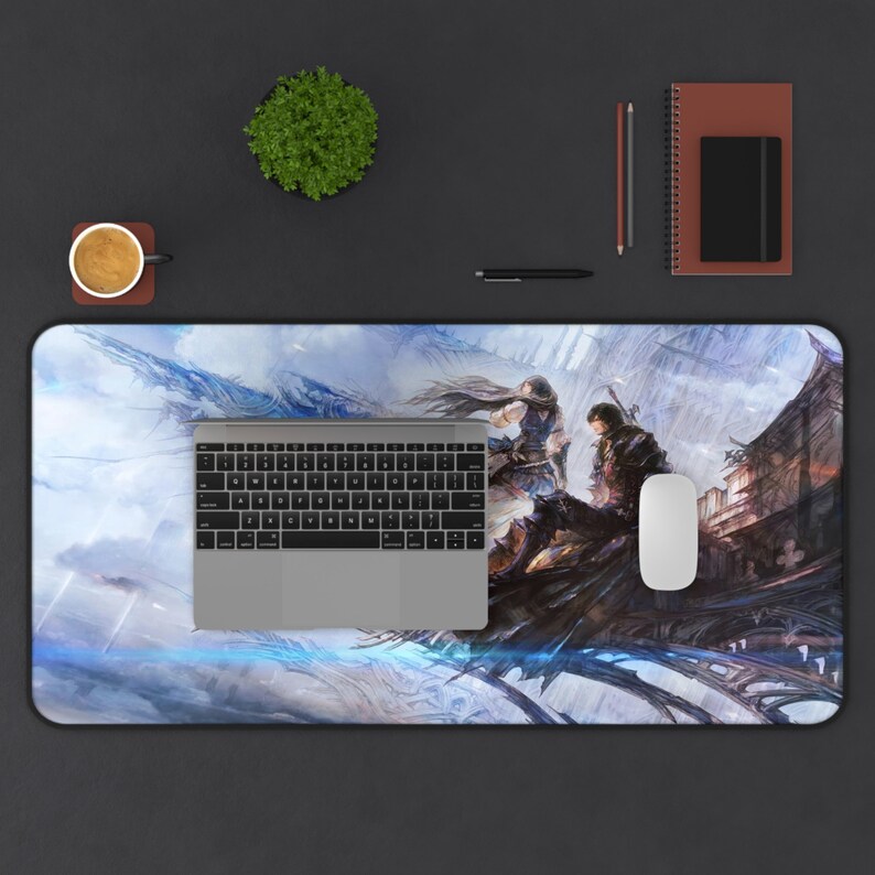 Final Fantasy XVI Desk Mat Jill and Clive FF XVI Gaming - Etsy