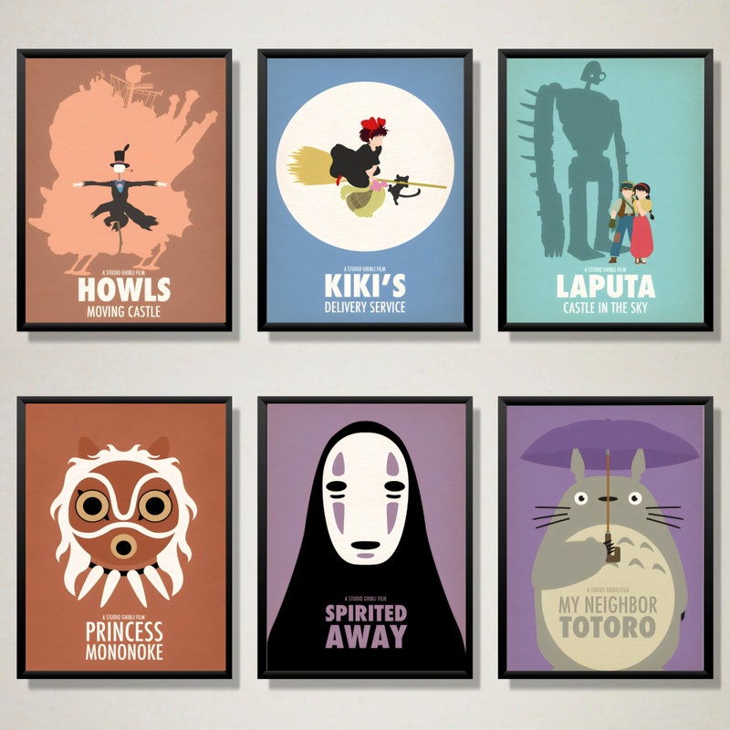 24x36 Studio Ghibli Poster - Etsy