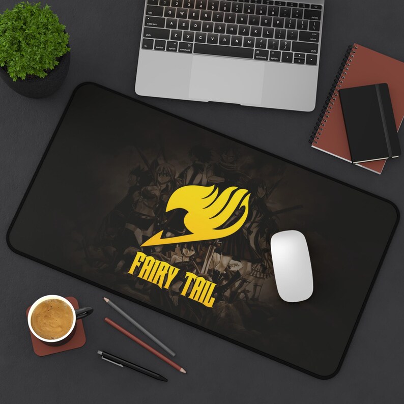 Fairy Tail Mousepad Anime Desk Mat Gift for Gamer Gaming Mousepad - Etsy